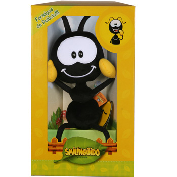 Formiga de Peluche 50 cm Smilinguido | Donum | O prazer da leitura ...